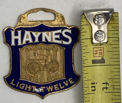 Vintage Haynes Automobile Emblem 1920s Watch Fob | eBay