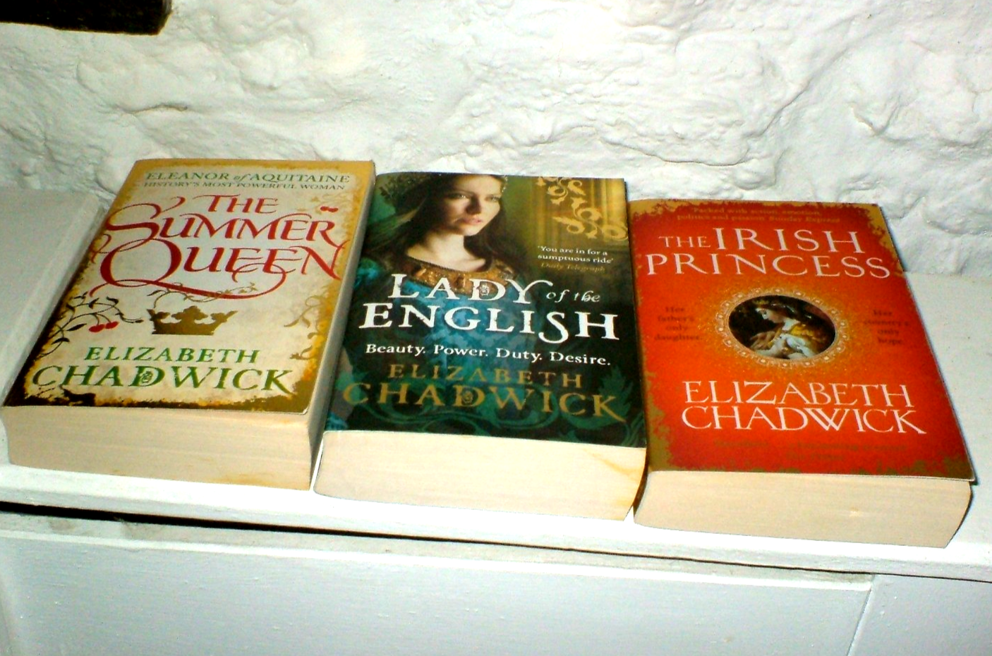 3 Elizabeth Chadwick The Summer Queen The Irish Princess Lady Of The ...