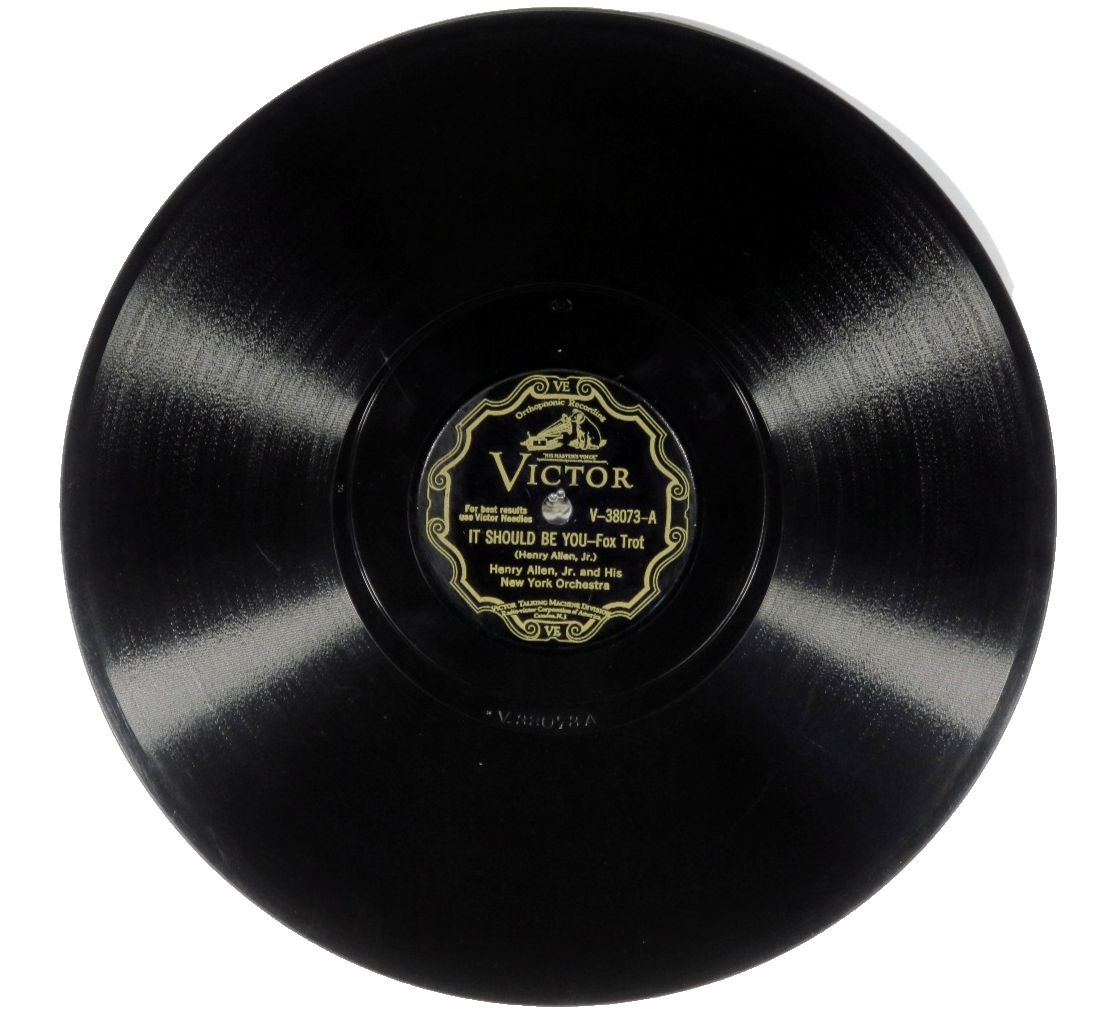 78 RPM - Henry Allen, Jr. & His Orch, Victor 38073 "It Should Be You ...