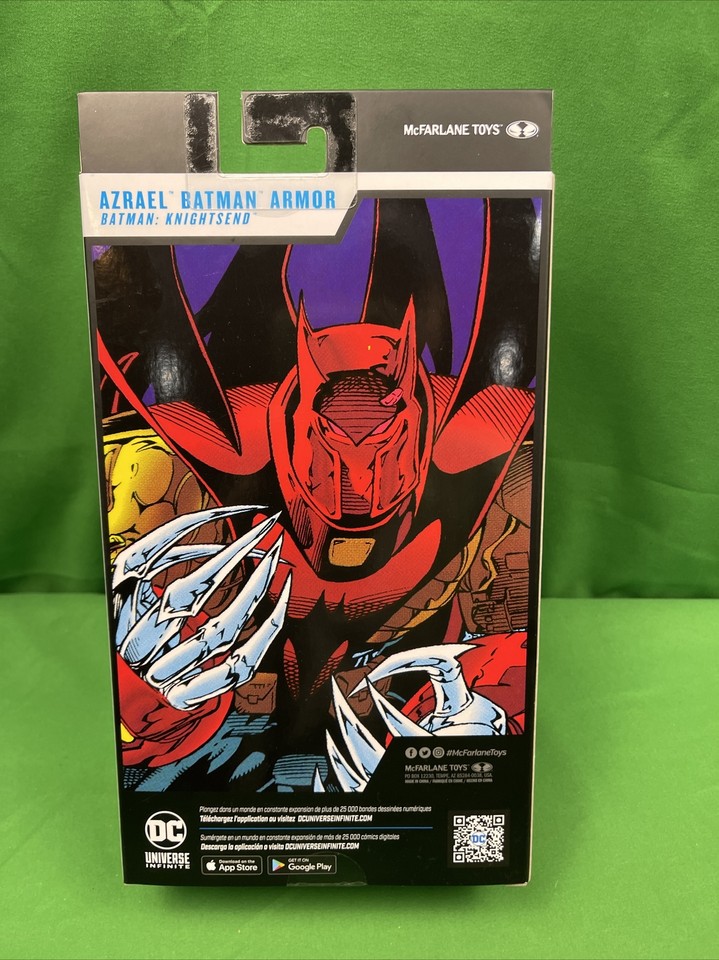 McFarlane DC Multiverse Azrael Batman Armor 7” Action Figure Platinum ...