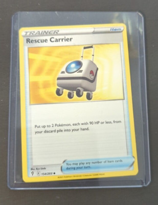 2021 UNCOMMON Rescue Carrier Trainer Pokemon Card 154/203 | eBay