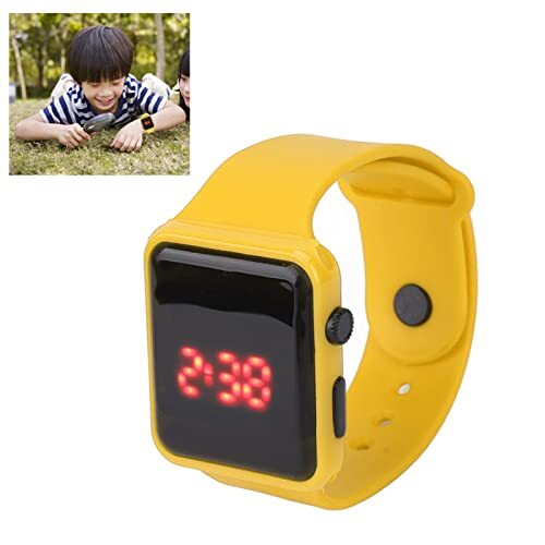 Digital Watch, Sport Watch LED Screen Quadrate Shape Backlight Design ...