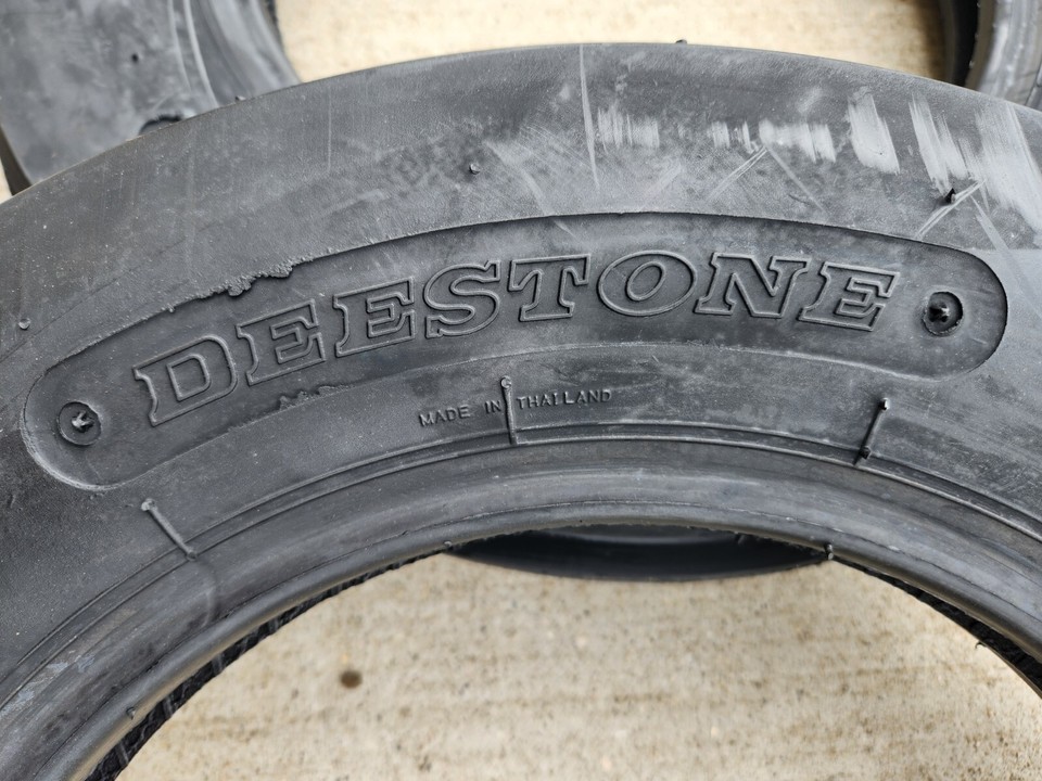 2 - 6.00-16 6P Deestone D401 Tri Rib F-2 TIRES and TUBES DS5125 600-16 ...