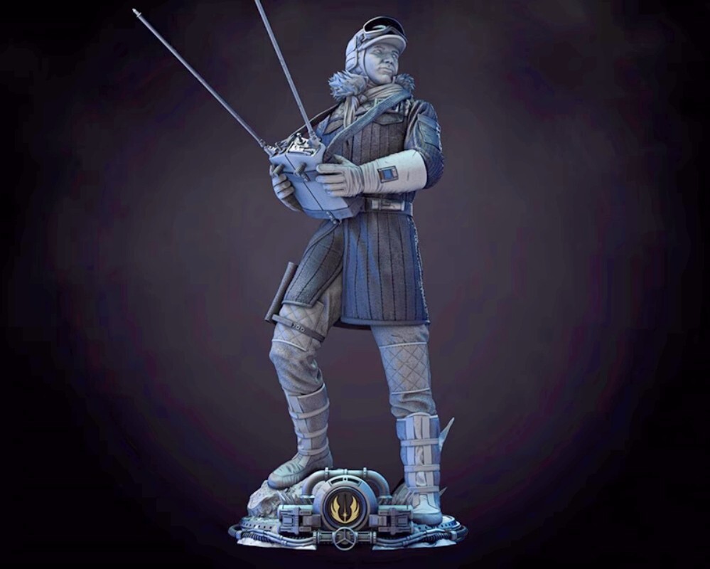 1/24 resin figure model Star Wars Reconnaissance 3D Print Unassembled ...