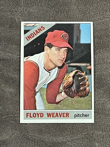 1966 Topps Floyd Weaver #231 NM-MT Cleveland Indians | eBay
