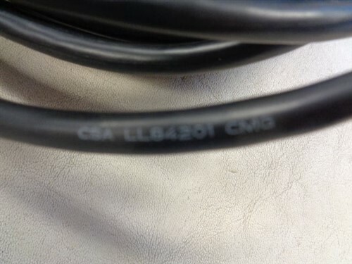 ELECTRONIC ADAPTER CABLE 8 PIN 24 AWG GAUGE E188601-1 30' FEET MARINE ...