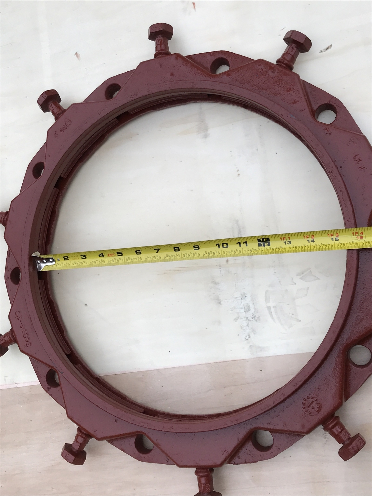 14” FORD METER BOX UFR-1500 CIRCLE LOCK RESTRAINT 15.30” PVC C900 USA ...