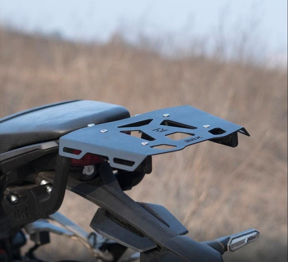 Honda CB 300R Top Rack with Plate V2 FIT | Rear | Black | Steel ...