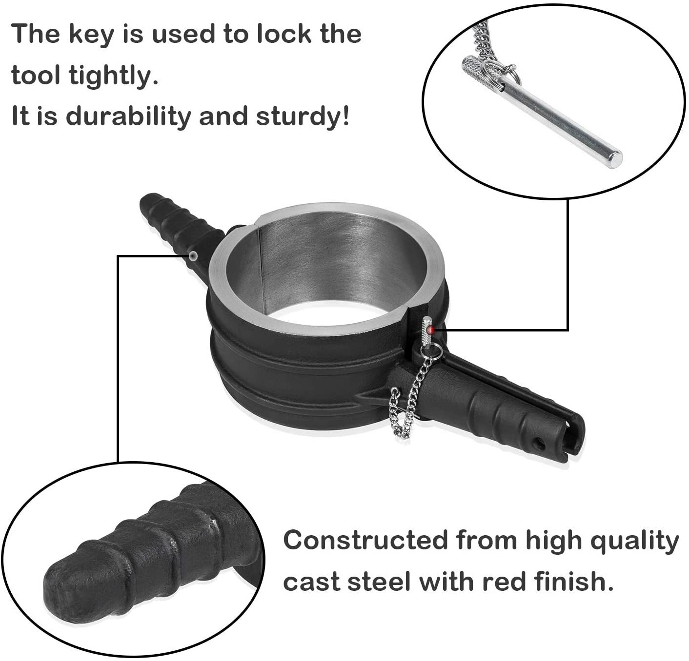 For Cummins ISX CAT 3400 C-15 5.4'' Diesel Piston Ring Compressor Tool ...