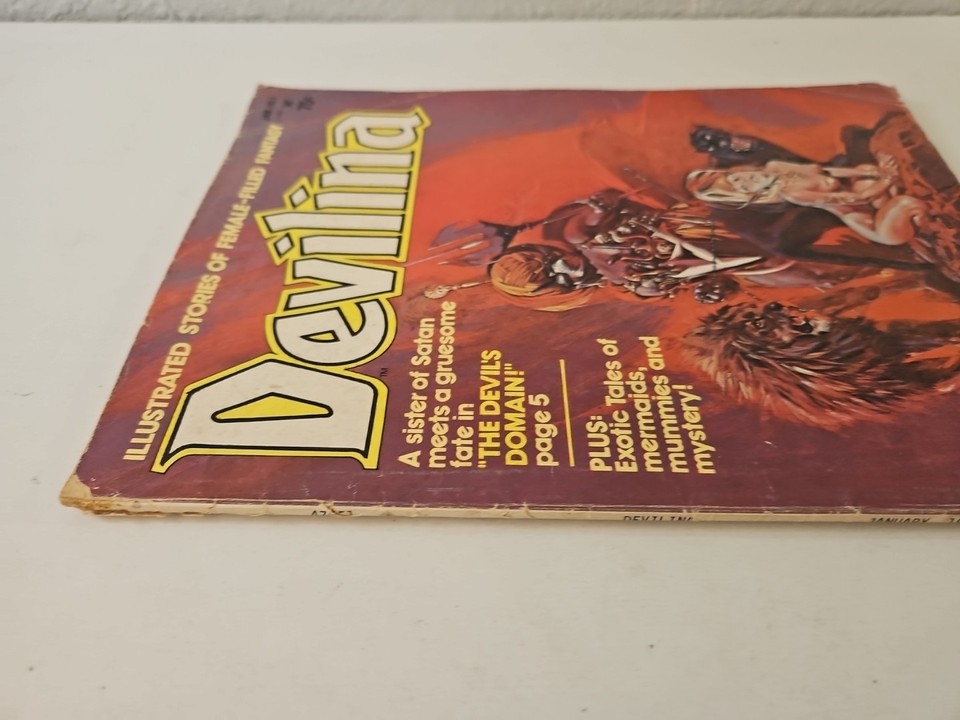 Devilina #1 1975 First Edition Seaboard Periodicals RARE HTF 1st ...