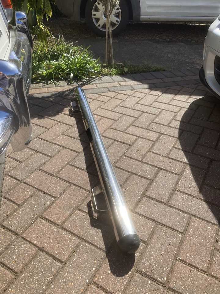 Ford Pop Prefect 100E Rear Bumper With Number Plate Light | eBay UK