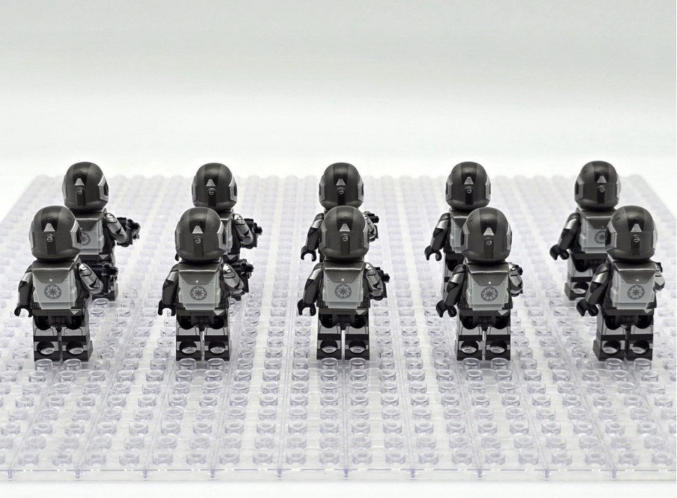 CUSTOM Star Wars Stealth Special Ops Clone Trooper Brick Minifigure | eBay