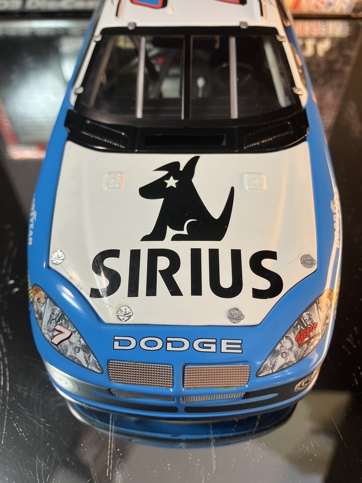 Jimmy Spencer #7 Sirius Satellite Radio 2003 Dodge Intrepid 1:24 T.C ...