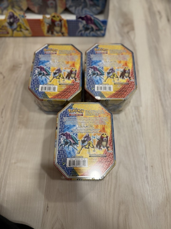 Pokémon HeartGold & Soulsilver - Collector's Tin Display Case Complete ...