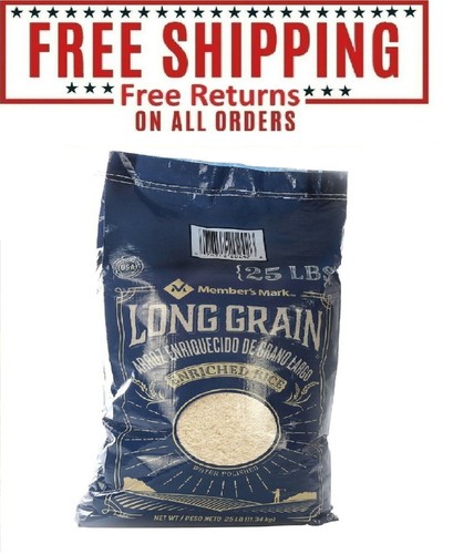 Member's Mark Long Grain White Rice (25 lbs.) | eBay