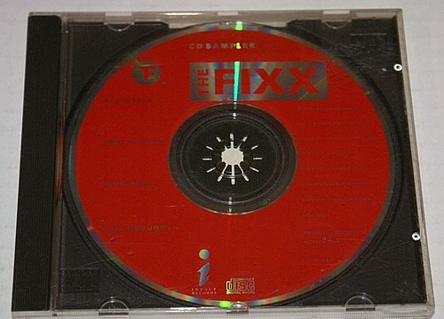 The Fixx Cd Sampler Ink album Richard Termini 1991 4 tracks Promo Only ...