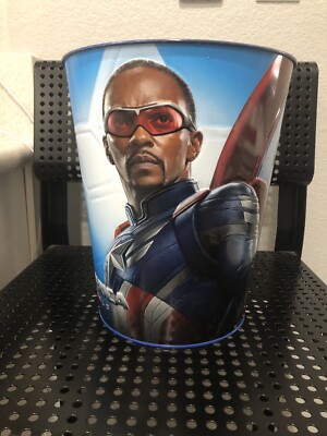 Captain America Brave New World AMC Tin Popcorn Bucket-Marvel | eBay