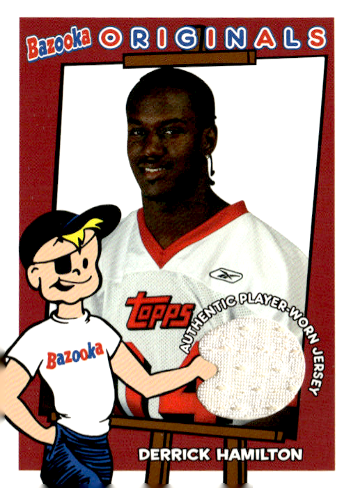 2004 Bazooka #BO-DHA Derrick Hamilton Originals Jerseys | eBay