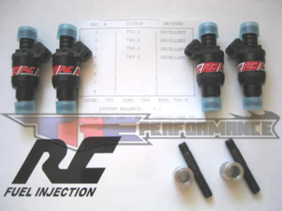 RC 1000cc Flow Matched Fuel Injectors Honda K-Series Acura RSX Civic ...