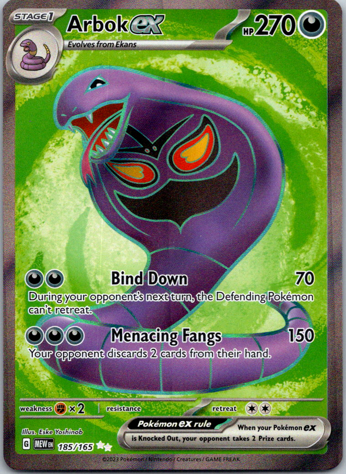 Pokemon ex Full Art Choose Your Card English Near Mint Big Variety SV ...