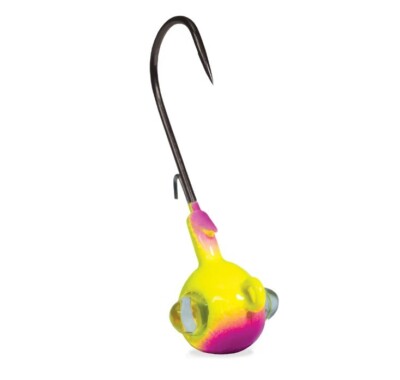 Kalin's Rattlin' Google Eye Jig 1/4 oz Purple Chartreuse 3 per pack of ...