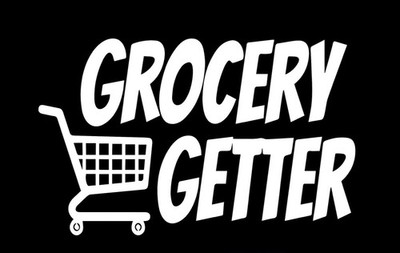 🛒 Grocery Getter Vinyl Decal – Funny Car Sticker | RubberChuckersGarage ...