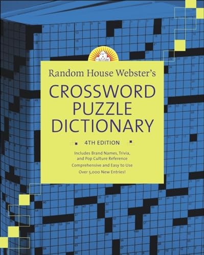 Random House Webster's Crossword Puzzle Dictionary, 4th Edition ...