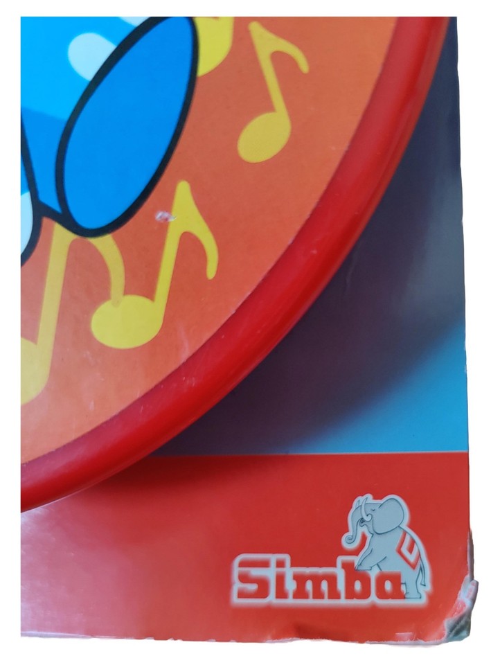 Simba Tambourin Motif Éléphant Instrument Enfant Multicolore ...