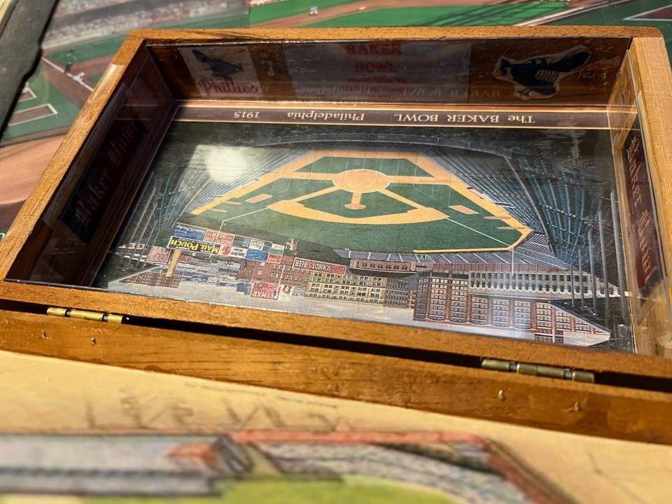 Vintage Baker Bowl Cigar Box Baseball Stadium! APBA/Strat-O-Matic!! | eBay
