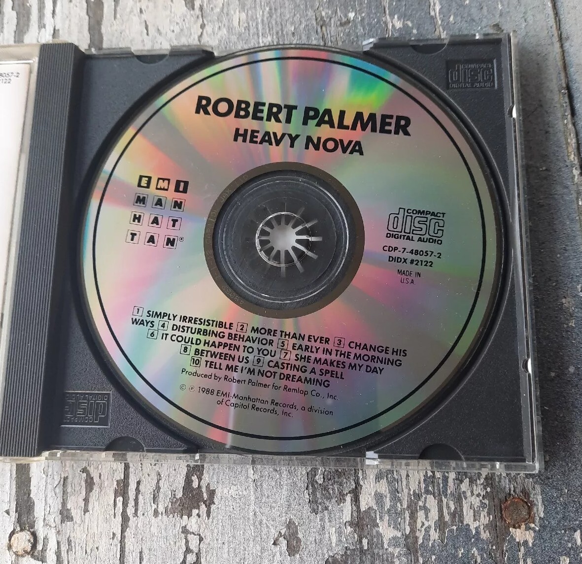 Robert Palmer Heavy Nova CD EMI Manhattan | eBay
