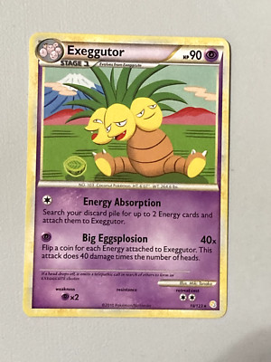 Exeggutor 18/123 Non-Holo Foil Pokemon Card LP/NM | eBay