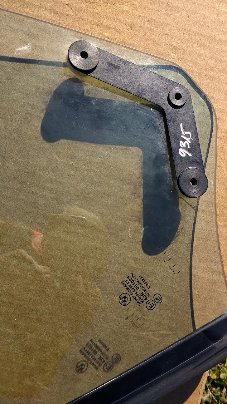 BMW E46 3-Series Convertible Left Rear Quarter Window Glass 2000-2006 ...