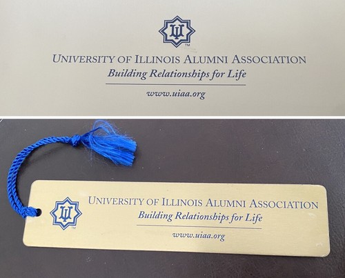 University of Illinois Alumni Association Brass Bookmark Relationships ...