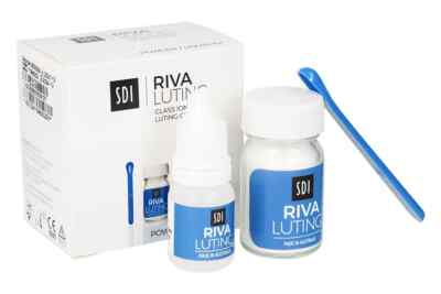 SDI Riva Luting Self Curing Glass Ionomer Luting Cement with Fluoride ...
