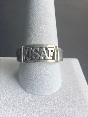 MENS 925 STERLING SILVER US AIR FORCE RING SIZE 11 | eBay