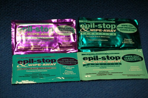 (48 Packs) Epil-Stop & Wipe Away Hair Remover As seen on TV | eBay