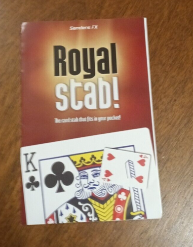 Royal Stab Card Trick; Sanders, Richard - Close-Up Magic | eBay
