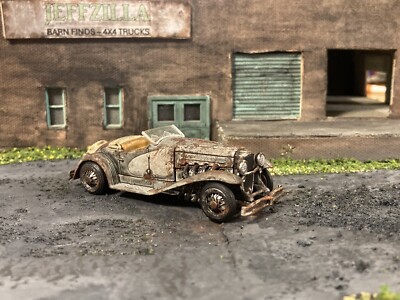 1935 Duesenberg Rusty Weathered Custom 1/64 Diecast Project Barn Find ...