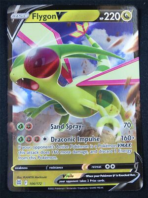 Flygon V 106/172 Holo - Pokemon Card #CM | eBay UK