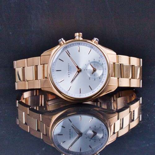 Kronaby Sekel Hybrid Smartwatch – 43mm – Silver Dial – S2745-1 | eBay