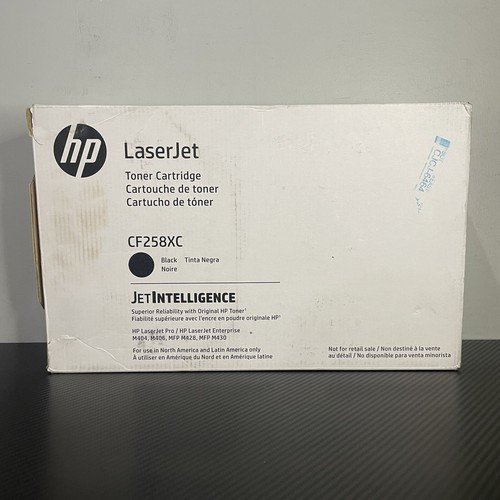 HP CF258XC 58X Black High Yield Toner Cartridge LJ Pro M428 series M404 ...