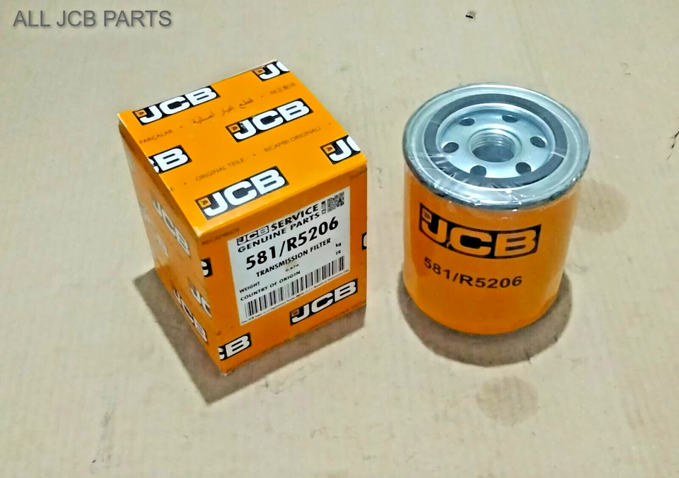 Genuine Jcb Transmission Oil Filter (Part No 581/M8564 581/R2034 581 ...