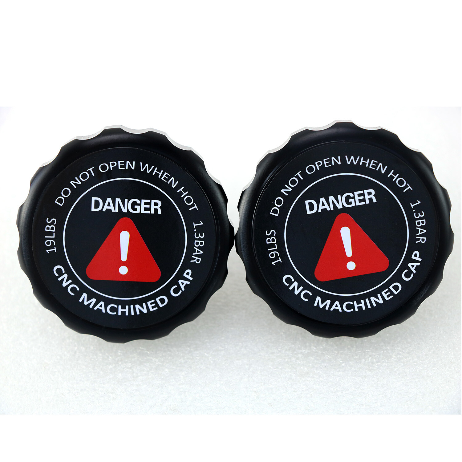 Black Screw On Radiator Billet Aluminum Radiator Cap 1.3 BAR | eBay