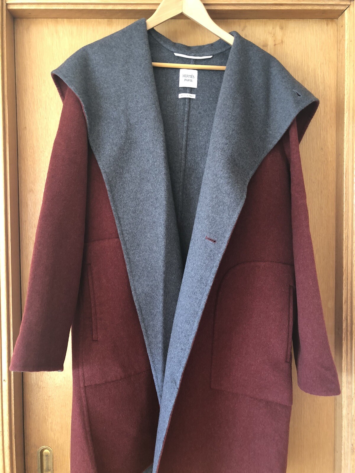 Hermes Cashmere Coat 2017 Manteau Esprit Peignoir Dou… - Gem