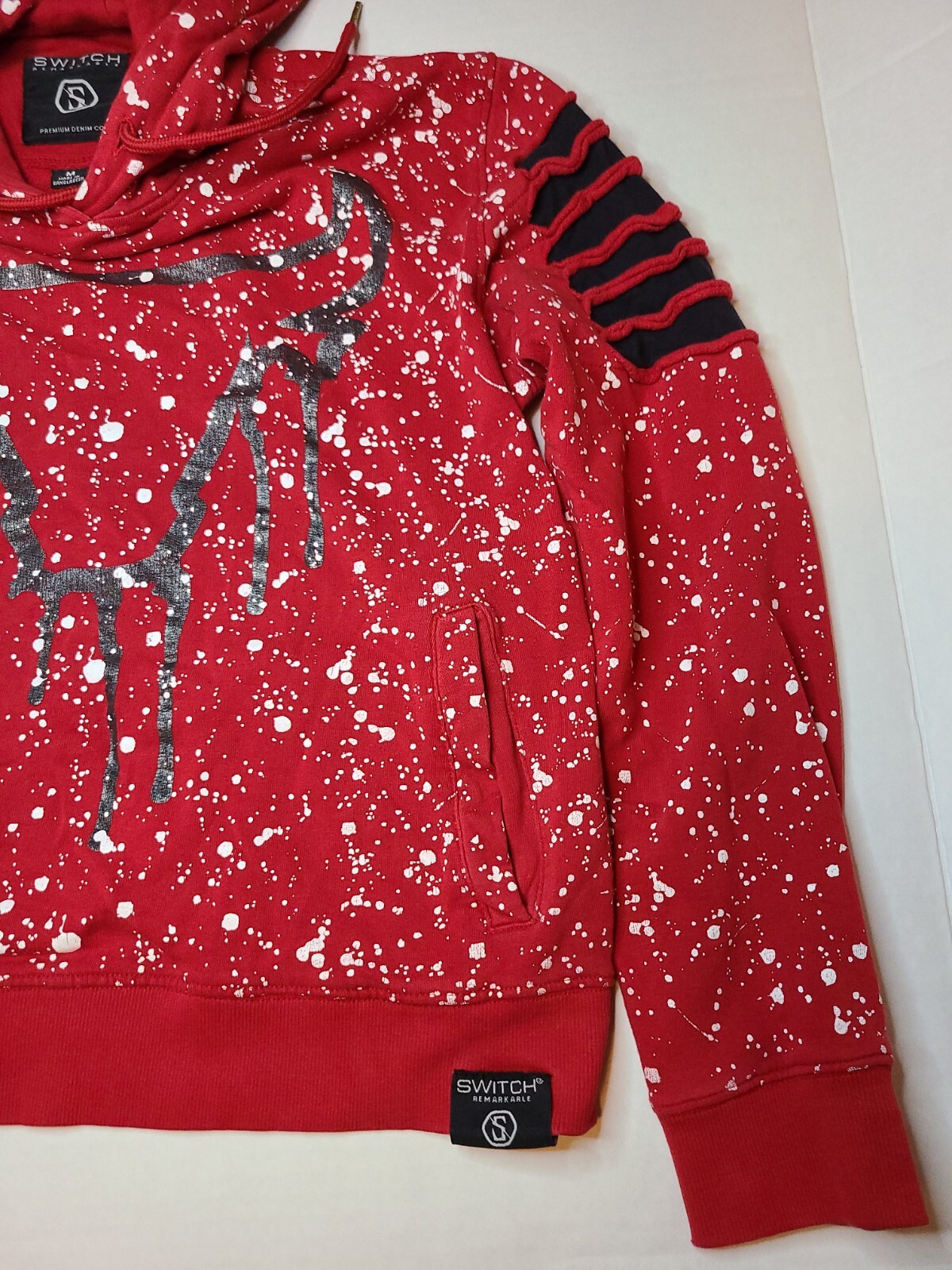 Switch Remarkable Chicago Bulls Hoodie Splatter Paint… - Gem