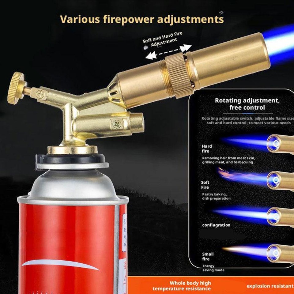 Portable Gas Torch Flame Gun. Butane Torch Adjustable Heating FAST | eBay