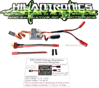 Hilantronics Voltage Regulator BEC3000 - step down voltage regulator ...