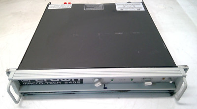 Crown Macro-tech 2402 2 Channel Power Amplifier *READ DETAIL ! * | eBay