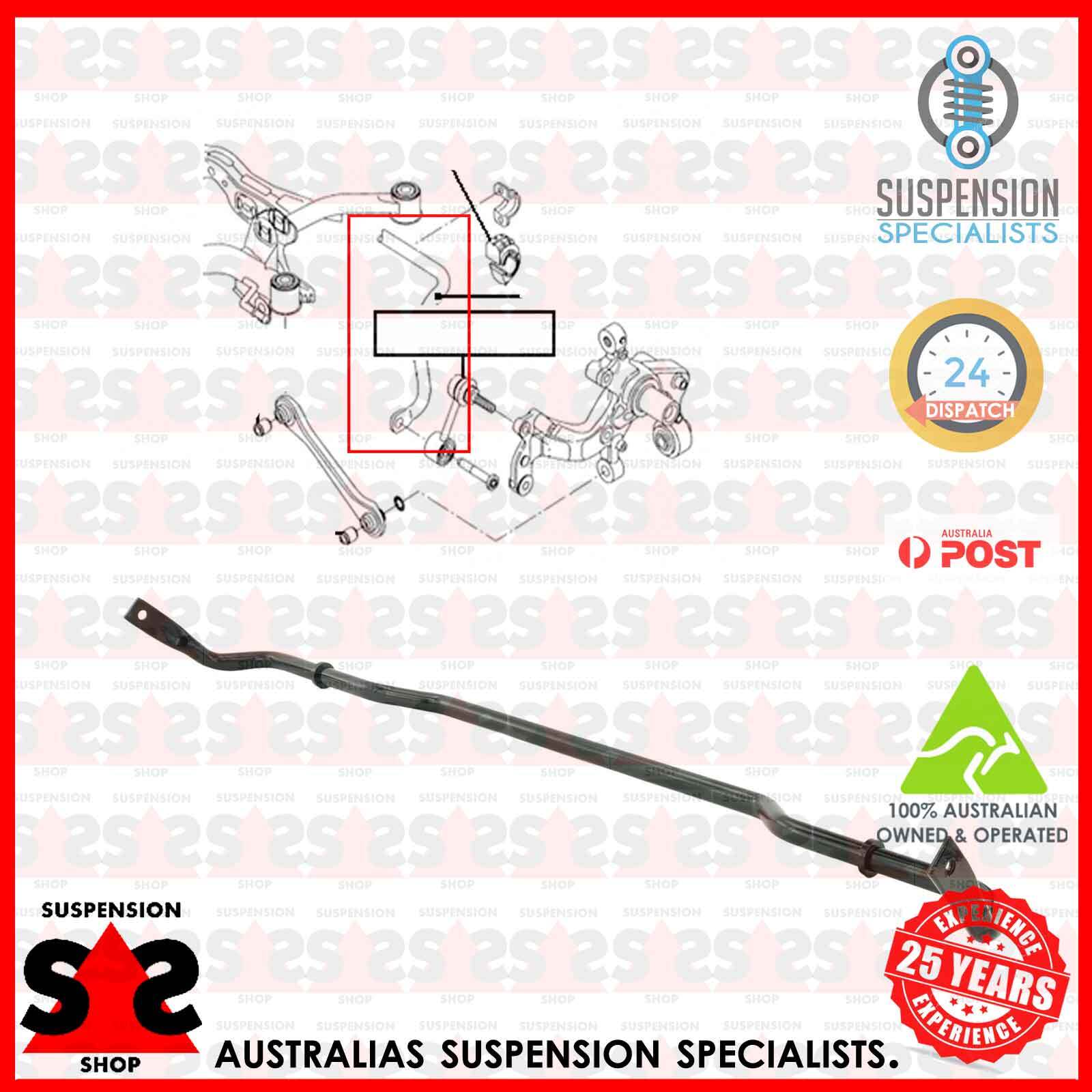 Rear Stabiliser Bar, Suspension Suit VW Tiguan (5N_) 2.0 TDI 4motion ...