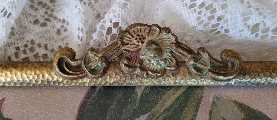 Vintage Roses Print Patty Thum E3302 | Barbola Convex Glass Frame ...